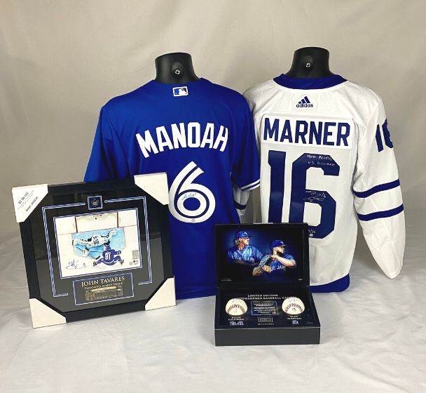 Toronto Sports Teams Signed Memorabilia and Collectibles – Frameworth ...