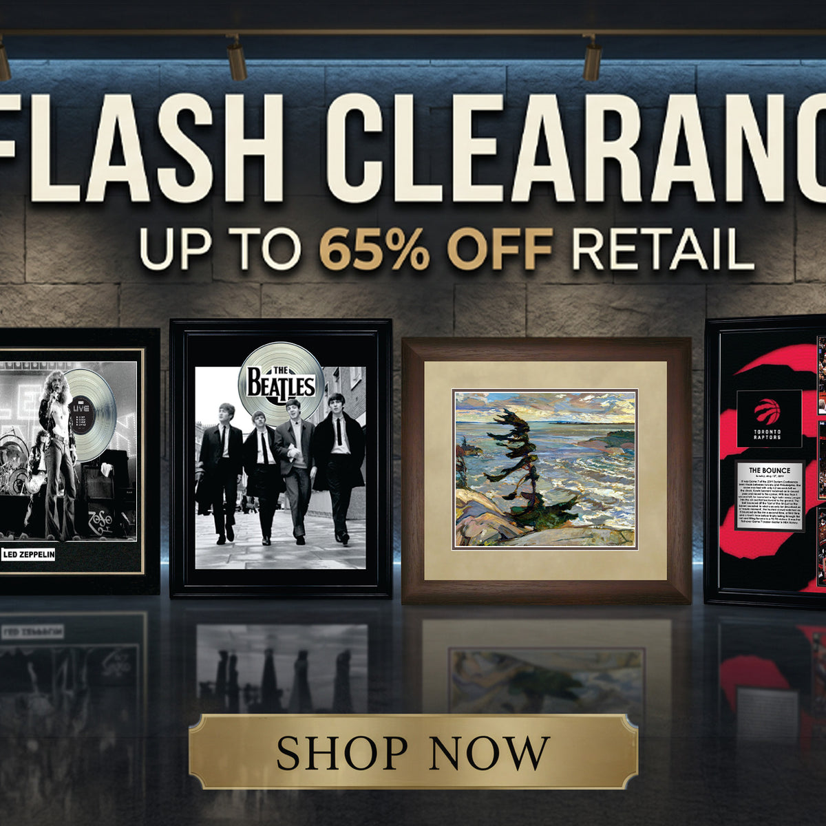 Flash Deals | Up to 65% Off Framed Sports, Music & Art | Frameworth ...