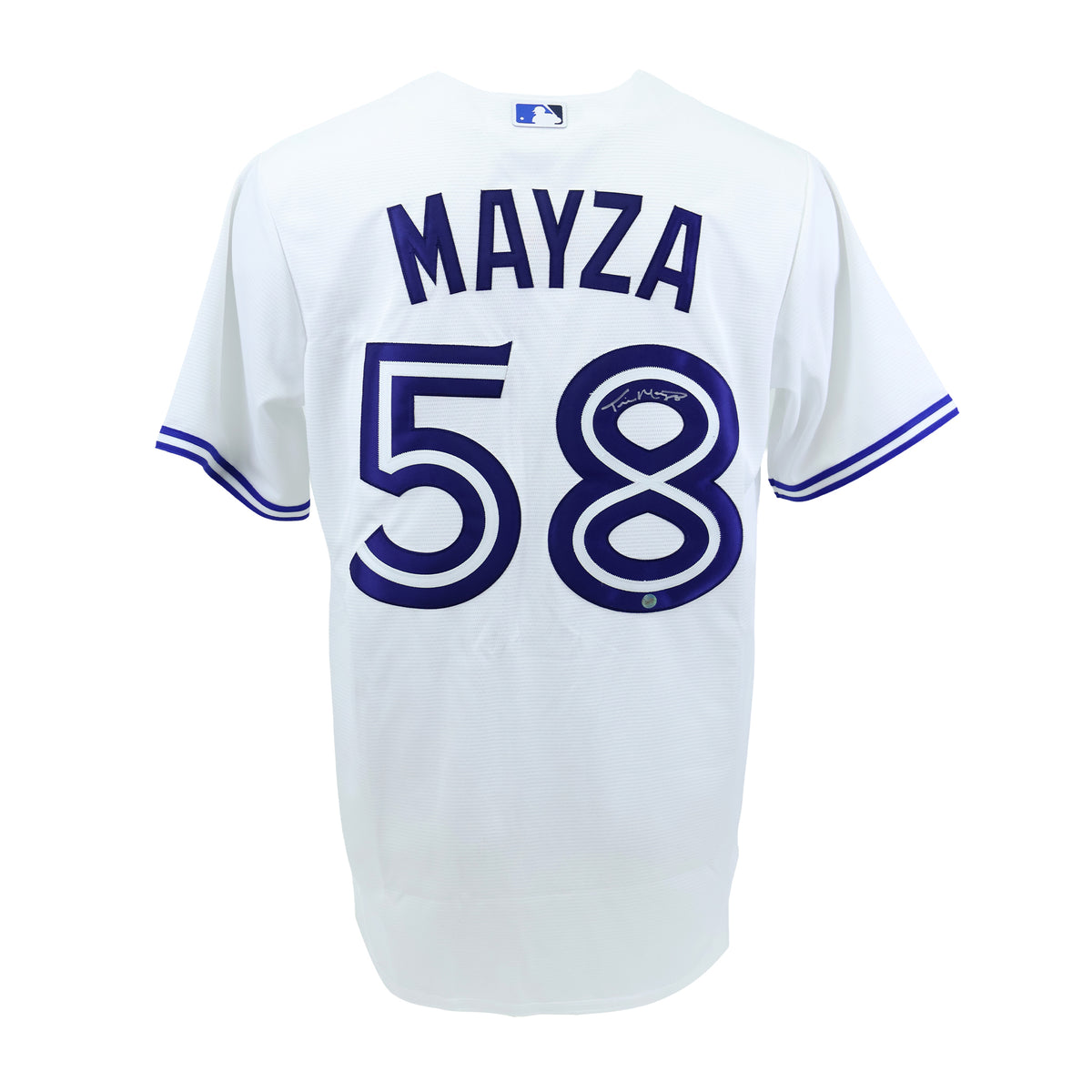 Tim Mayza Signed Toronto Blue Jays Replica Nike White Jersey ...