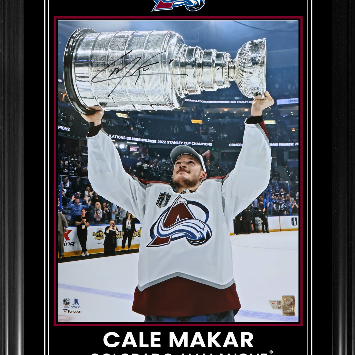 Cale Makar Colorado Avalanche Signed 2022 Stanley Cup Champions 16x20 ...
