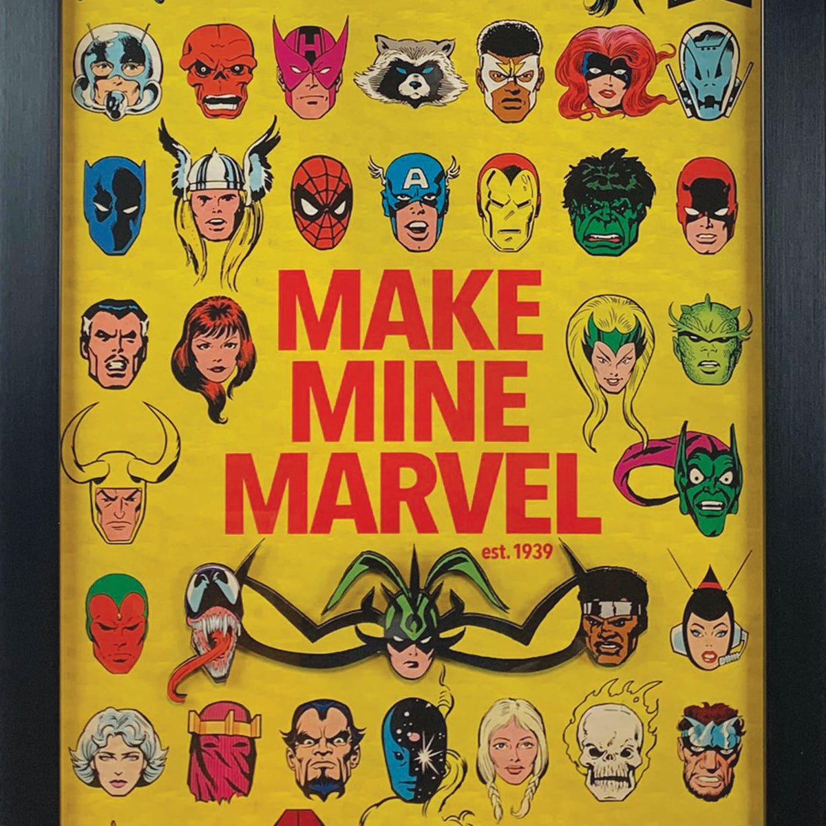 Make Mine Marvel Framed Print – Frameworth Sports Marketing
