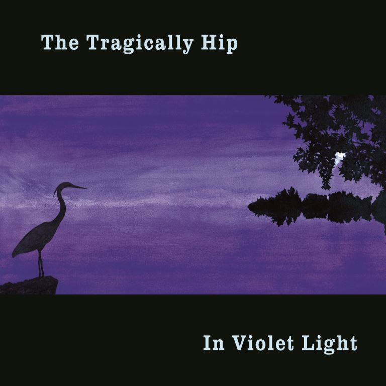 The Tragically Hip Album Cover 12x12 Plaque In Violet Light ...