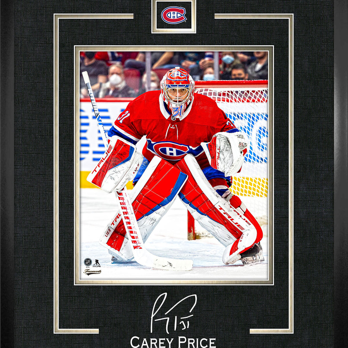 Carey Price 16x20 Replica Signature Frame Canadiens – Frameworth Sports ...